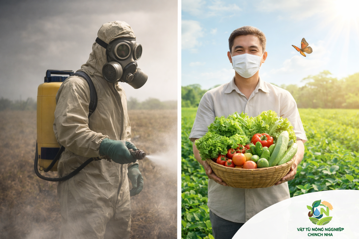 Thuốc trừ sâu sinh học vs hóa học: Nên dùng loại nào?